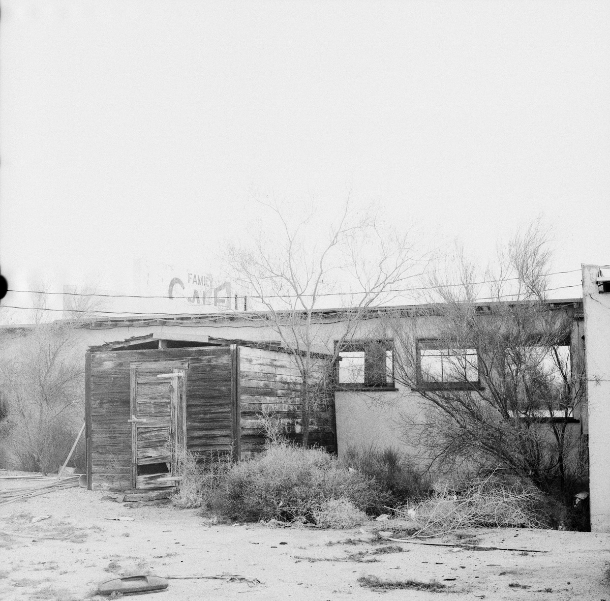 Deserted Desert Center- Wish You Were Here - Nicole Caldwell ...