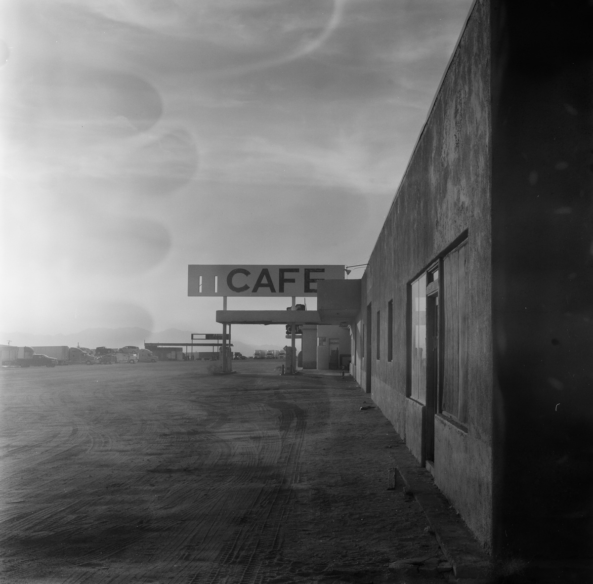 Deserted Desert Center- Wish You Were Here - Nicole Caldwell ...