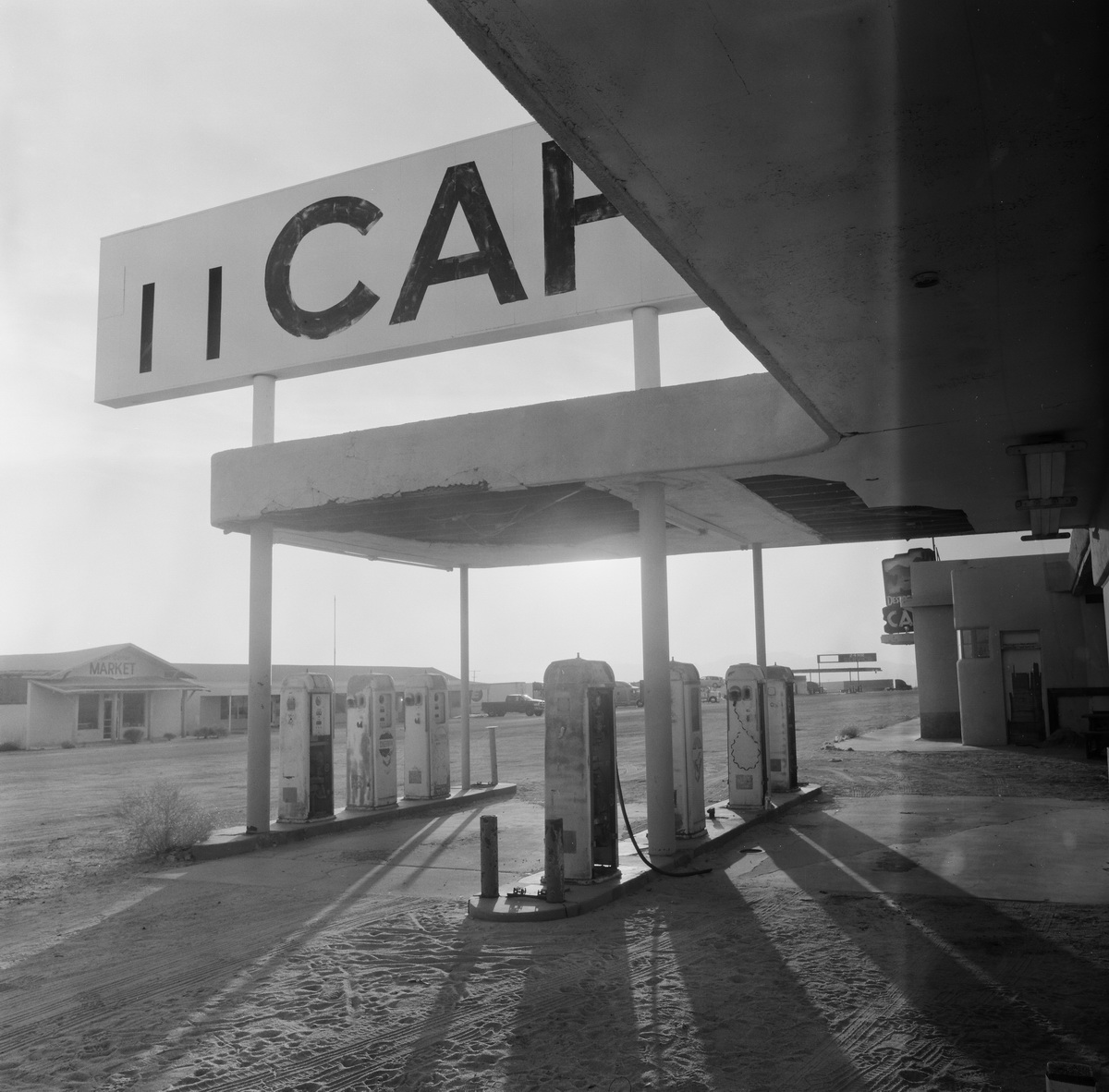 Deserted Desert Center- Wish You Were Here - Nicole Caldwell ...