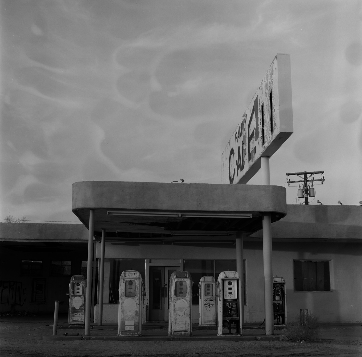 Deserted Desert Center- Wish You Were Here - Nicole Caldwell ...