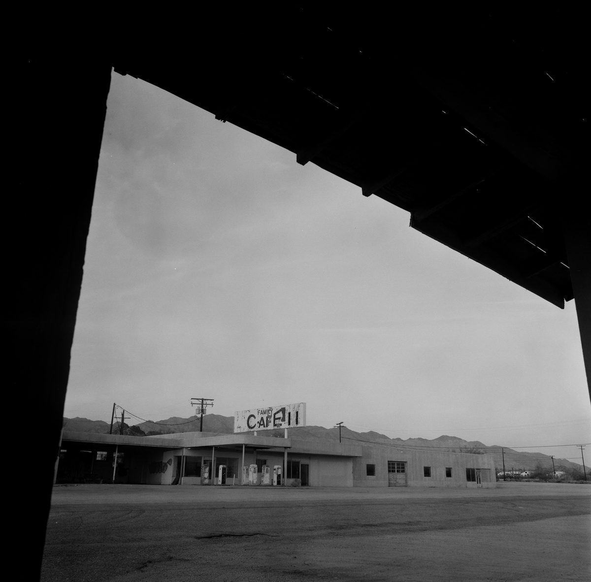 Deserted Desert Center- Wish You Were Here - Nicole Caldwell ...